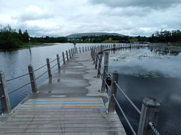 Floating boardwalk on Acres Lake - Cycle Routes and Map | Komoot
