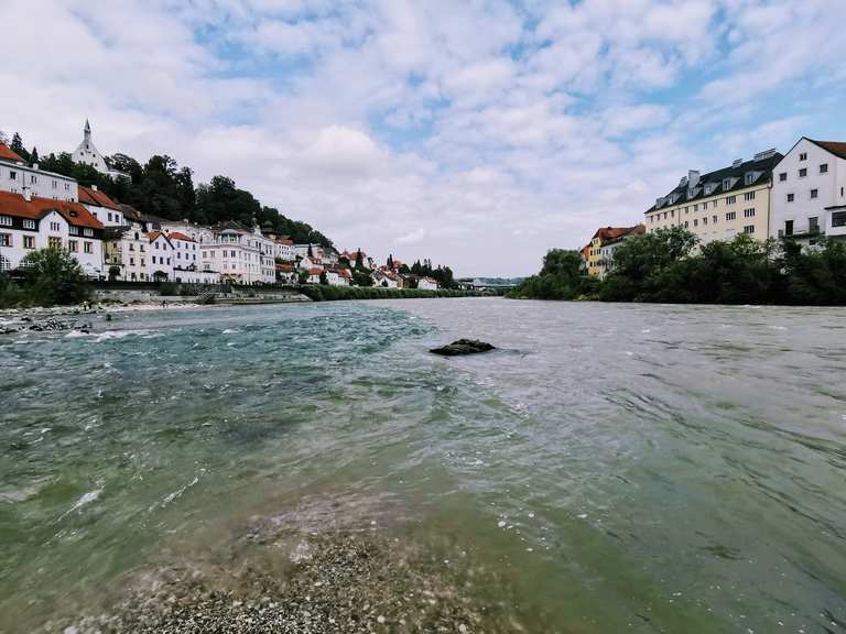 Blick auf Mündung Steyr-Enns - Cycle Routes and Map | Komoot