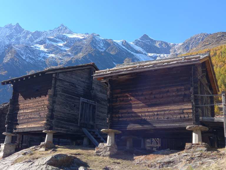 Saas-Fee wandelroutes en hikes | Komoot