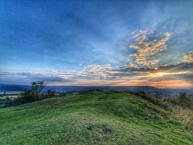 Loop de Coaley Peak & Cam Long Down a partir de Nympsfield — Cotswolds ...
