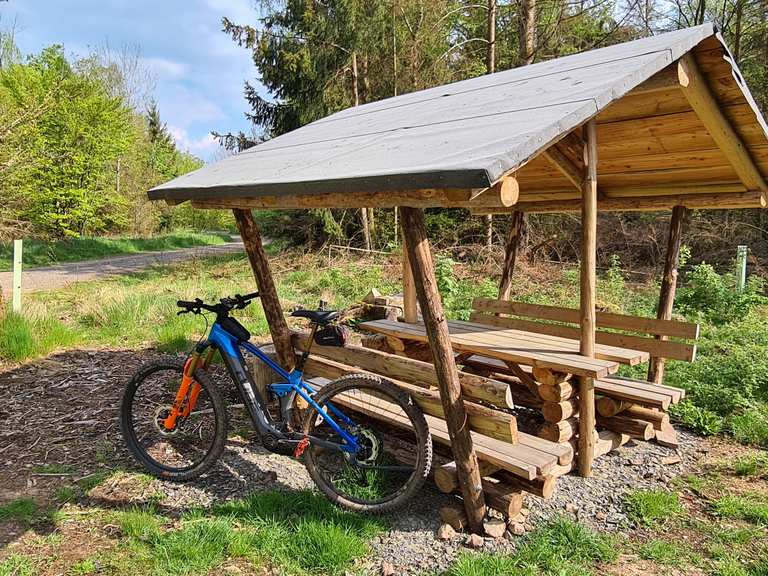 Covered seating area - Mountain Bike Trails & Tracks | Komoot
