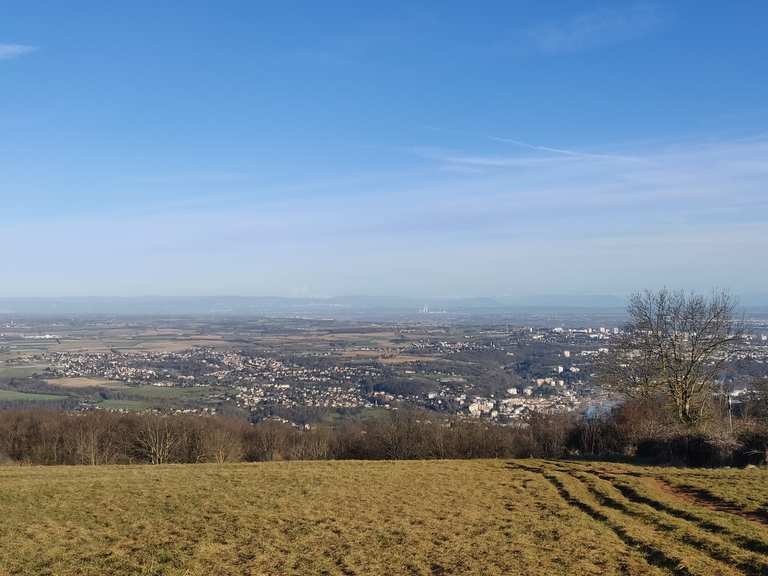 Mont Thou – Mont cindre l'hermitage boucle au départ de Saint-Cyr-au ...