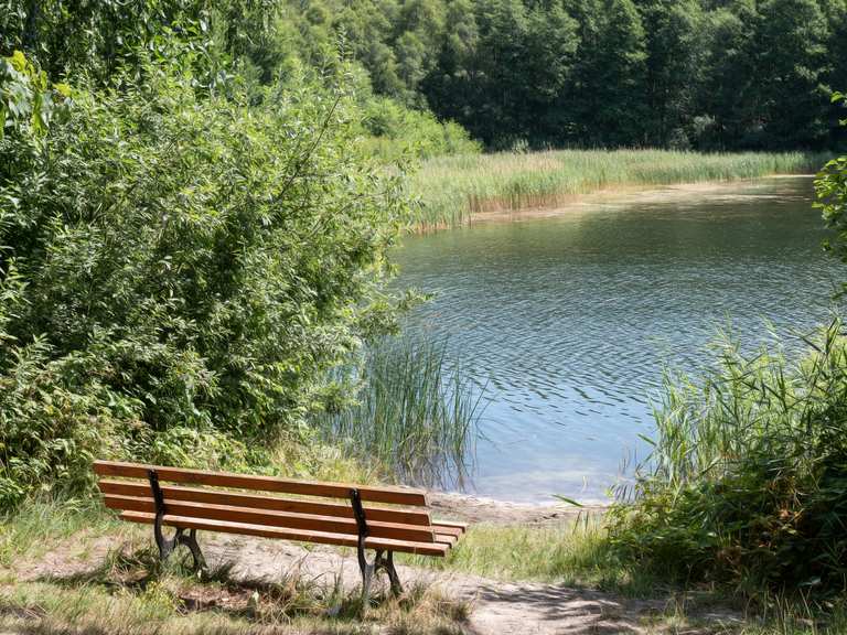 Am roten See entlang: Wanderungen und Rundwege | komoot