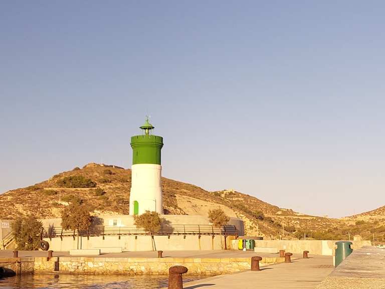 Faro del Dique de la Curra : Radtouren und Radwege | komoot