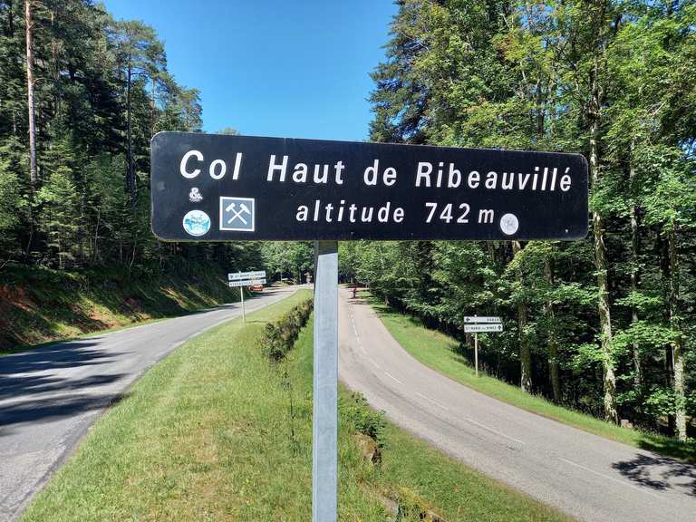 Col du Haut de Ribeauvillé fietsroutes en kaart | Komoot
