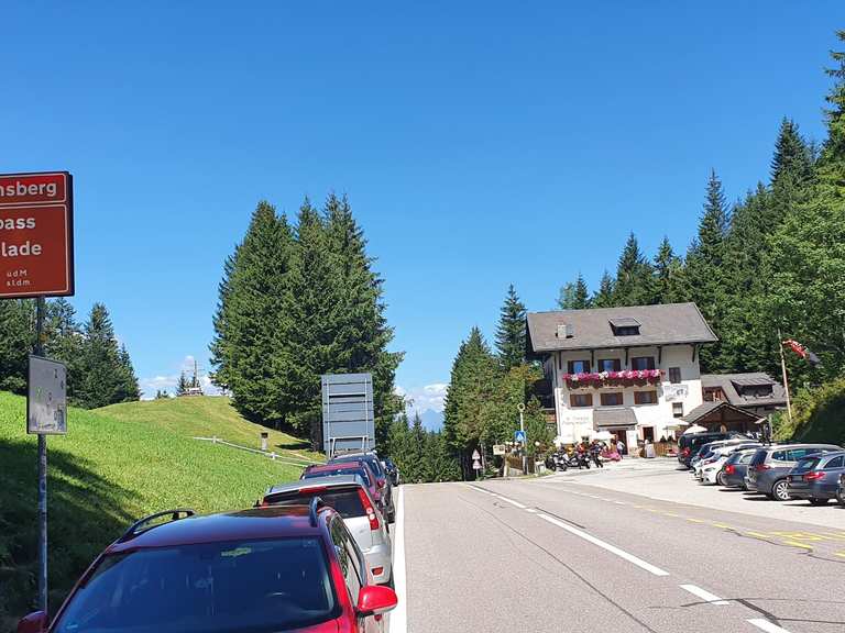 Passo della Mendola, Passo Gampen und Passo Palade — Rundtour | Rennrad ...