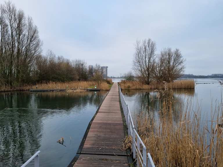 Strand Nesselande – Pontonbrug Rondje vanuit Nieuw Verlaat | wandeling ...