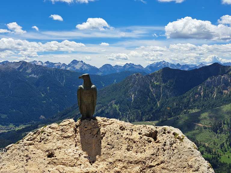 Alpine Runde am Rosengarten - vom Karerpass zur Rotwandhütte und ...