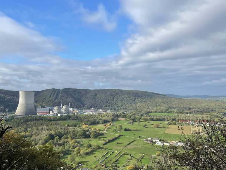 The heights of the Meuse valley — loop from Charnois in the Ardennes ...