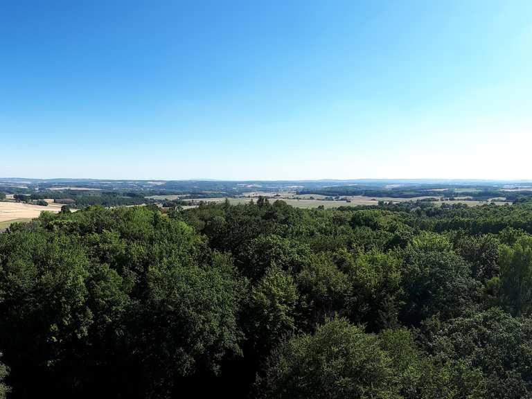 Aussicht vom Raiffeisenturm – Raiffeisenturm am Beulskopf Runde von ...