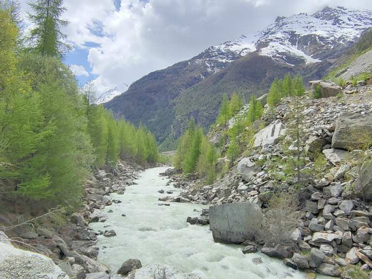 Bergsturz 1991 bei Randa: Mountainbike-Touren und -Trails | komoot