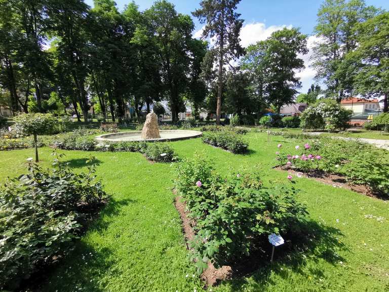 Rosengarten Kurpark Bad Sauerbrunn - Itinéraires vélo et carte | Komoot