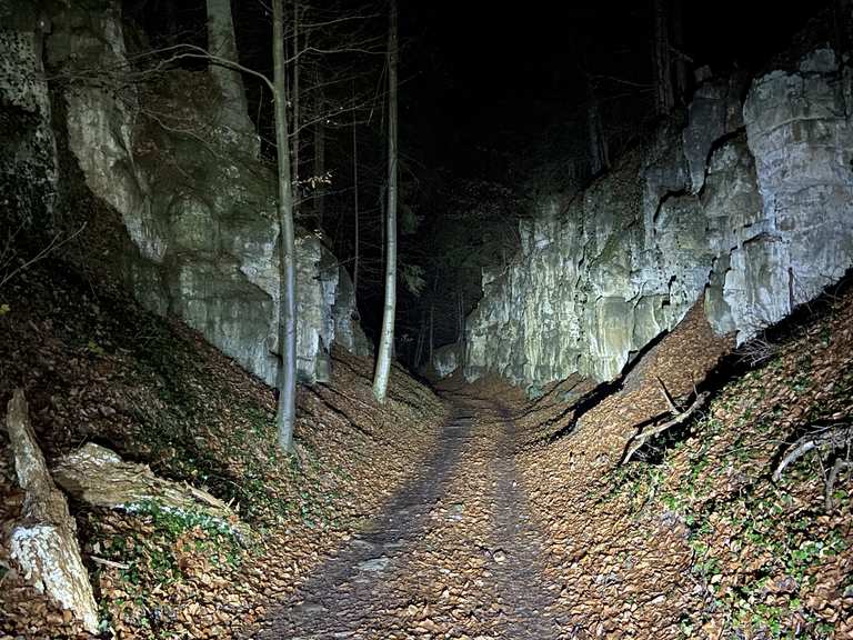 Mini canyon along sentier de la Mamer - Sentiers et pistes de VTT | Komoot