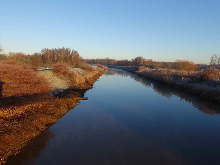 Samenvloeing van grote en kleine Nete wandelroutes en hikes | Komoot