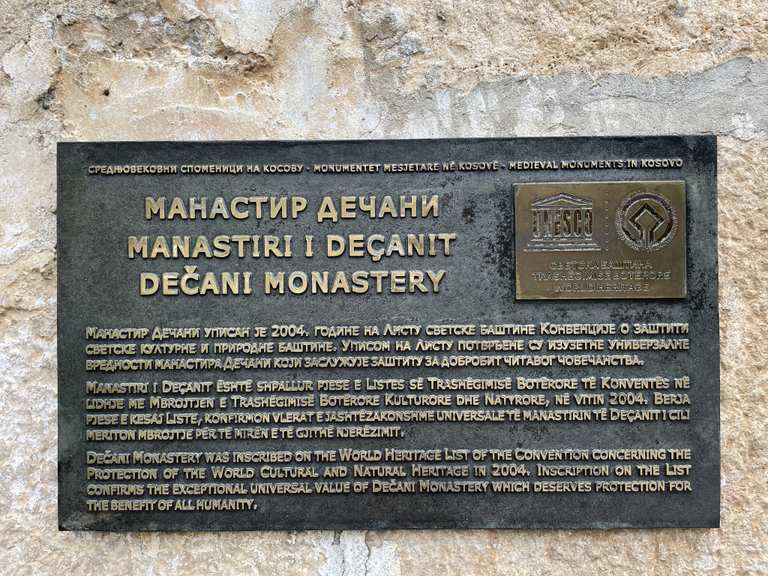 Visoki Dečani Monastery Routes for Walking and Hiking | Komoot