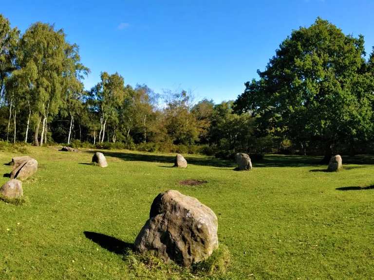 Stanton Moor & the Nine Ladies Stone Circle loop from Birchover — Peak ...
