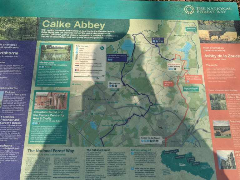 Calke Abbey Deer Park Routes for Walking and Hiking | Komoot