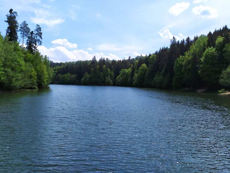 Steg im Herrenbachstausee : Radtouren und Radwege | komoot