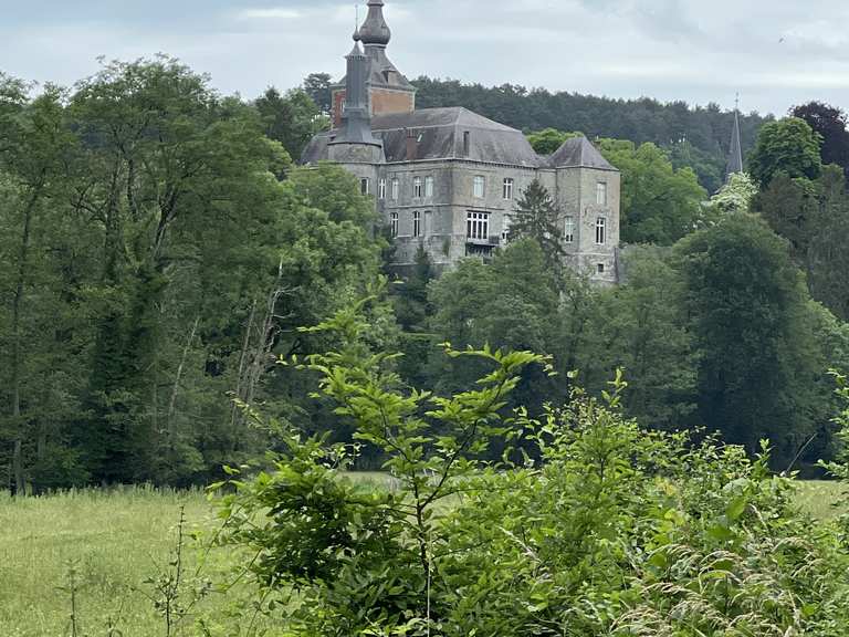 Kasteel van Haute Roche – Dourbes tunnel rondtocht vanuit Vierves ...