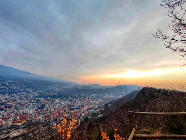 MTB con panorami su Como - Parco Naturale Spina Verde | giro in MTB ...