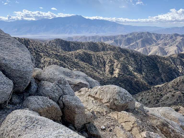 Warren Peak via Panorama Loop Trail — Joshua Tree National Park | hike ...