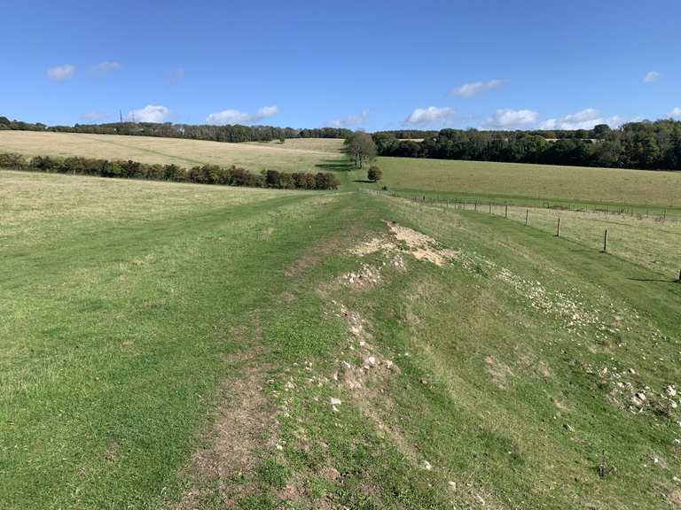 Anello di Slindon e Nore Folly da Bignor Hill — Parco Nazionale di ...