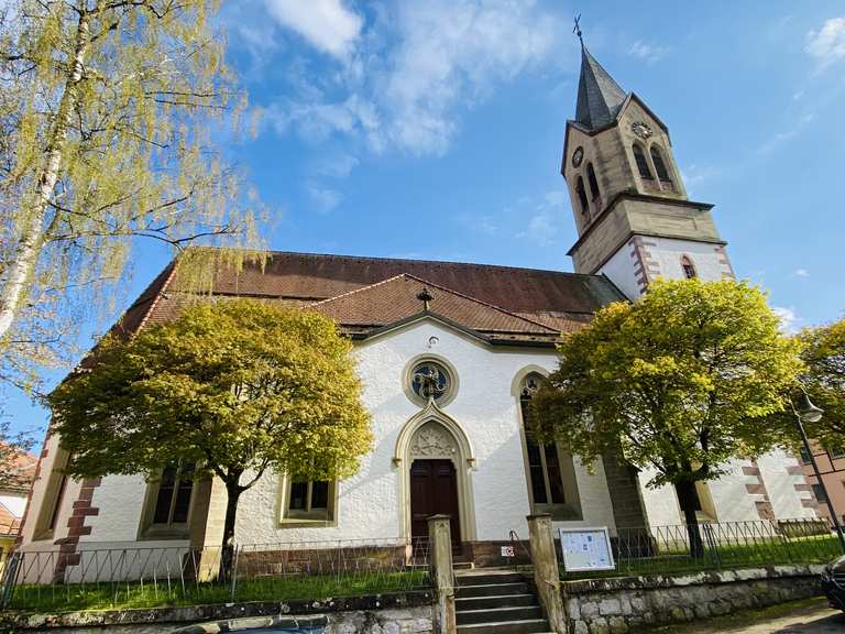 Martinskirche Gechingen : Radtouren und Radwege | komoot