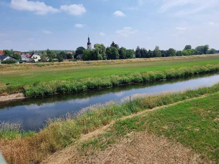 Luppedamm (Neue Luppe) – Damm an der Luppe Itinerario ad anello da ...