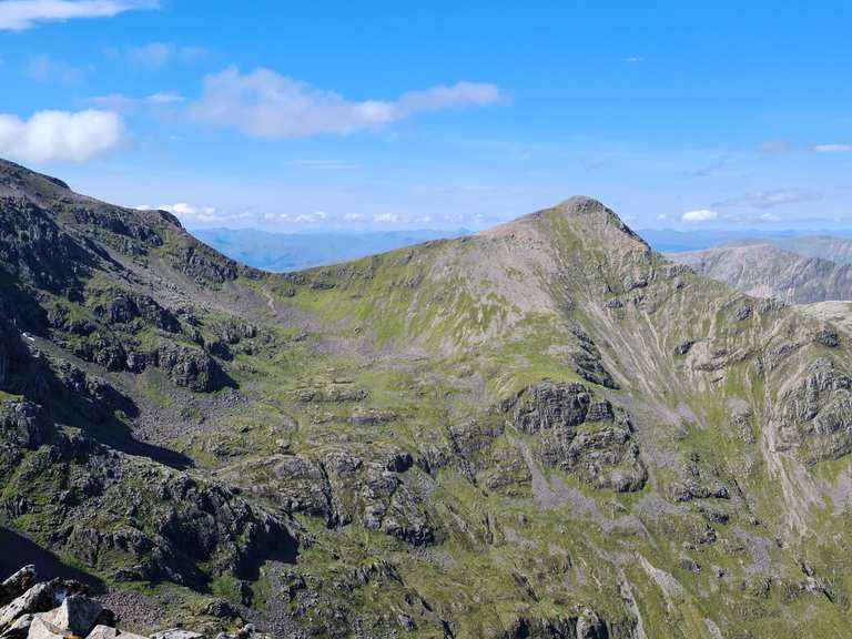 Bidean nam Bian and Stop Coire Sgreamhach loop — Glencoe National Nature Reserve | Wanderung ...