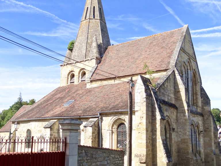 Kirche von Gaillon-sur-Montcient: Wanderungen und Rundwege | komoot