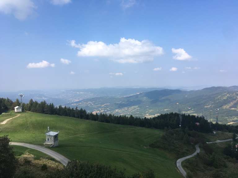 Szczyt Monte Penice i Sanktuarium Santa Maria – trasy szosowe i mapa ...