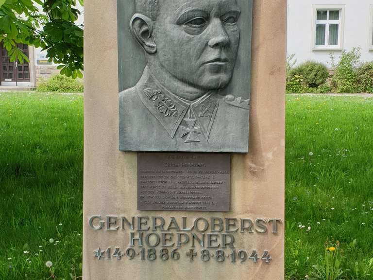 Hoepner-Denkmal - Cycle Routes and Map | Komoot