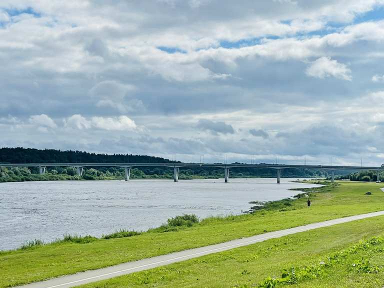 Traumhafter Radweg am Fluss entlang : Radtouren und Radwege | komoot