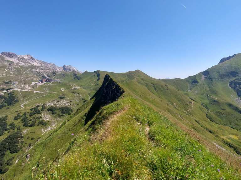 Schattenberg-Überschreitung / Gratwanderung routes en kaart | Komoot