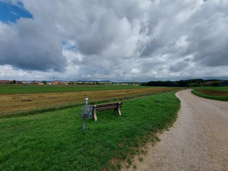 Klingender Wasserfall – Berggaststätte Moritzberg Runde von Schönberg ...