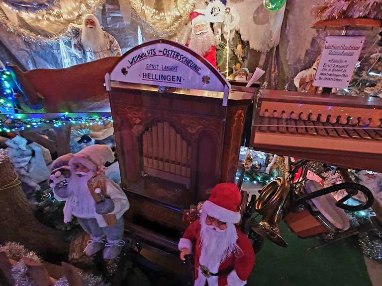 Weihnachtsscheune und Osterscheune Hellingen: Wanderungen und Rundwege ...