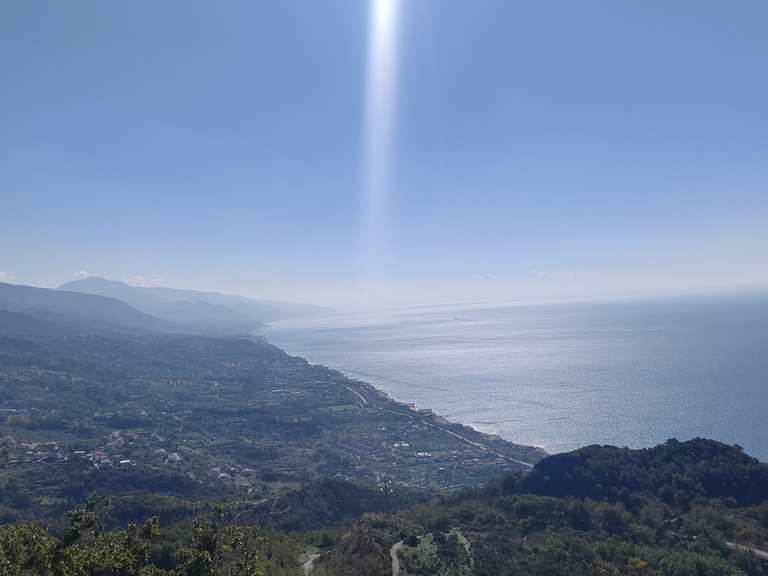Vers la Chaîne Côtière à Pietrabianca - circuit en boucle depuis ...