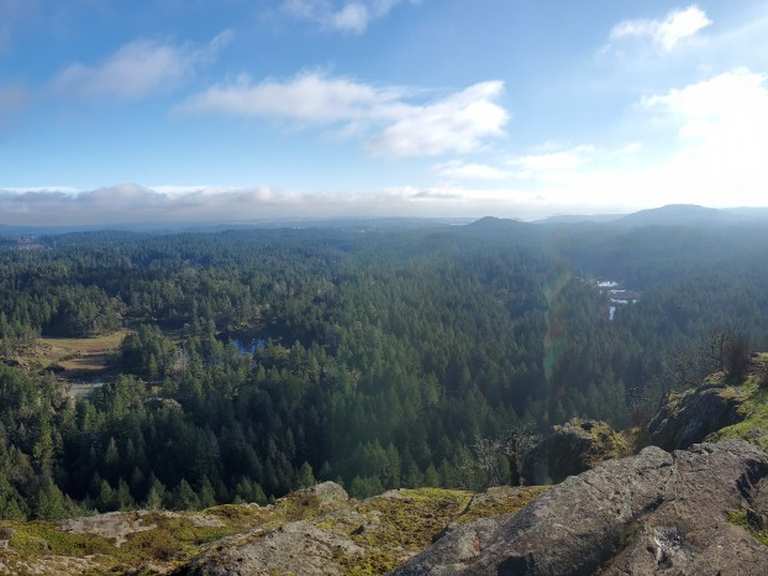 Stewart Mountain & Scafe Hill Trail loop — Thetis Lake Regional Park ...