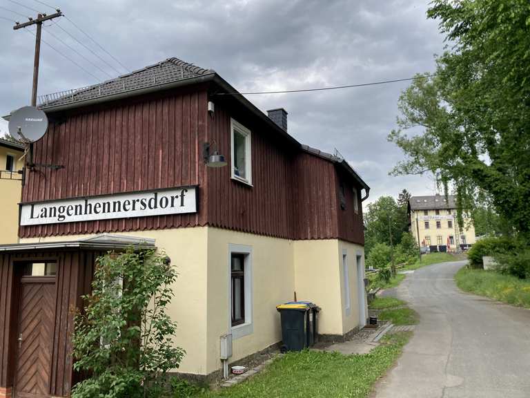 Ehem. Gottleubatalbahn - Langenhennersdorf ↔️ Zwiesel: Mountainbike ...