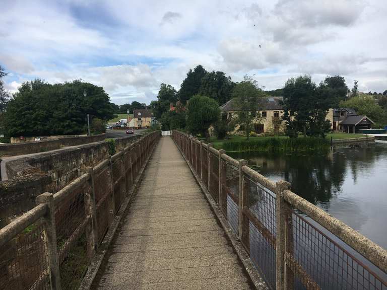 Kettering to Oundle loop following the River Nene | bike Tour | Komoot