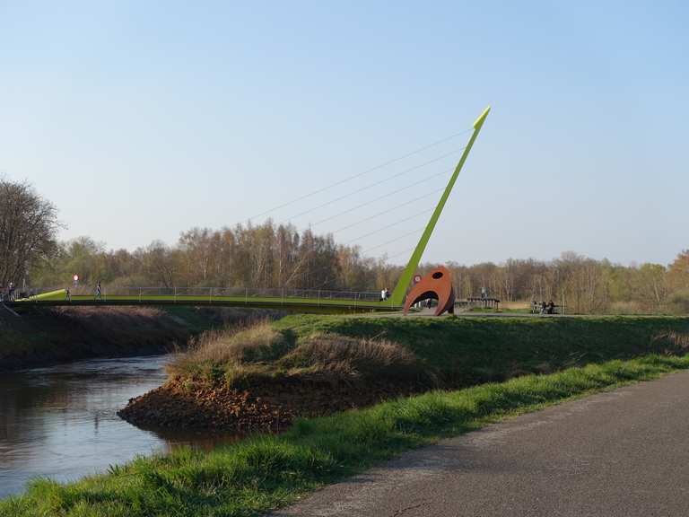 Samenvloeing van grote en kleine Nete wandelroutes en hikes | Komoot