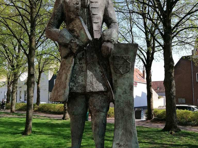Statue von Pieter Mogge: Wanderungen und Rundwege | komoot