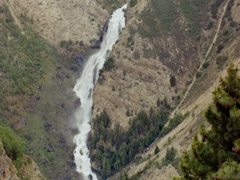 Suligad Waterfalls / Phoksundo Waterfall Routes for Walking and Hiking ...