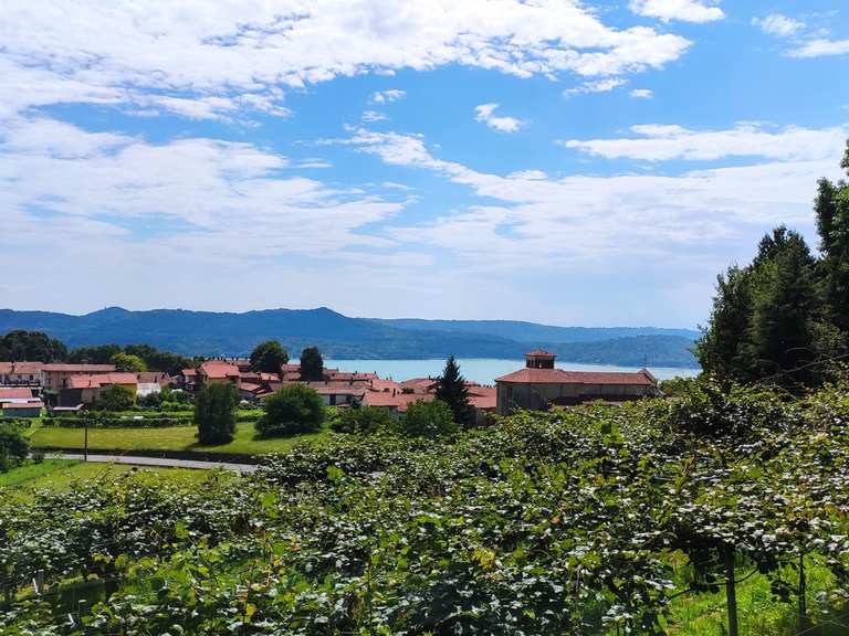 Panorami dal Castello di Roppolo e sul Lago di Viverone - Giro ad ...