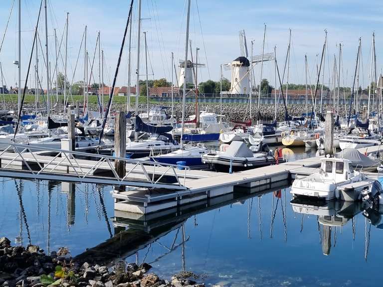 Molens in Wemeldinge fietsroutes en kaart | Komoot