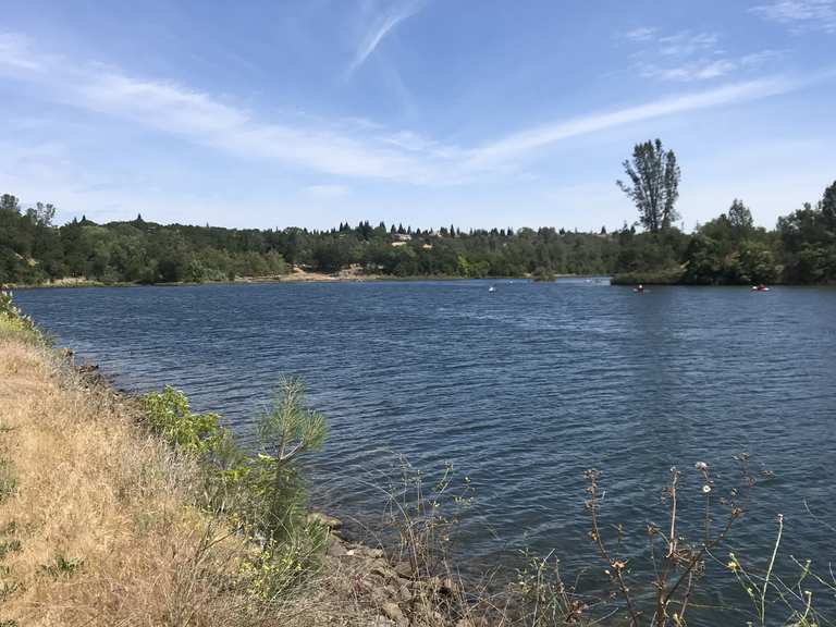 State Aquatic Center to American River Trail loop — Folsom Lake State ...