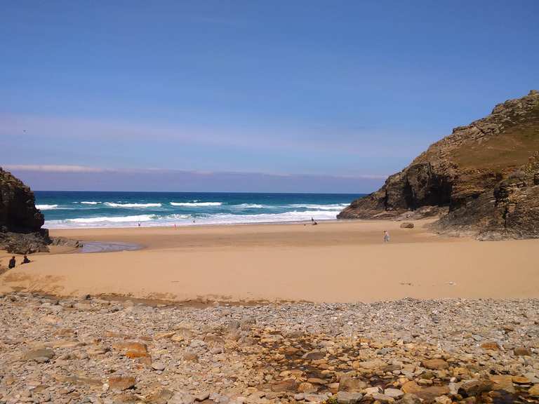 St Agnes Head, Wheal Coates & Chapel Porth Beach Schleife von St Agnes ...