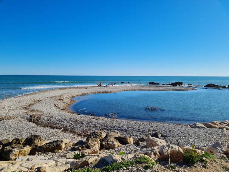 Desembocadura del río Sénia – circular desde Alcanar por la Ermita del ...