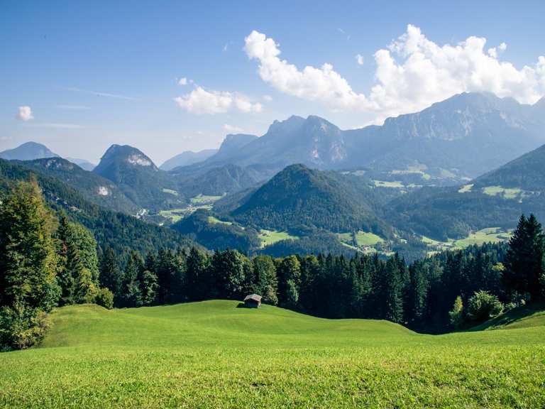 Loferer Alm/Almenwelt Lofer – Ausblick auf die Steinberge Circuit à ...