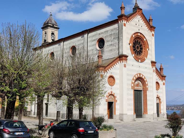 Church of San Giovanni Evangelista, Mercallo - Cycle Routes and Map ...